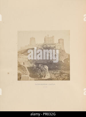 Bamborough Castle. Thomas Annan (Scottish,1829 - 1887 Stock Photo - Alamy