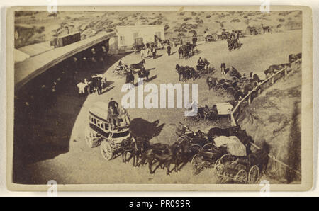 Road View, Cliff House.. Lawrence & Houseworth Stock Photo - Alamy