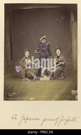 A Japanese game of forfeits, Shinichi Suzuki (Japanese, 1835 - 1919 ...