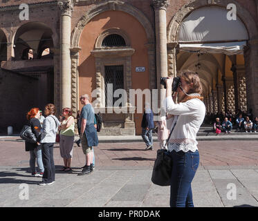 BOLOGNA, ITALY - CIRCA SEPTEMBER 2018: Fontana del Nettuno (meaning ...