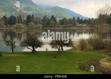 Hatzic Lake in Mission, British Columbia, Canada Stock Photo - Alamy
