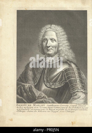 Benoît de Maillet, Description de l'Egypte, Jeaurat, Edme, 1688-1738 ...