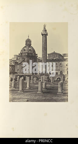 Column of Trajan. Possibly James Anderson (British, 1813 - 1877 Stock ...