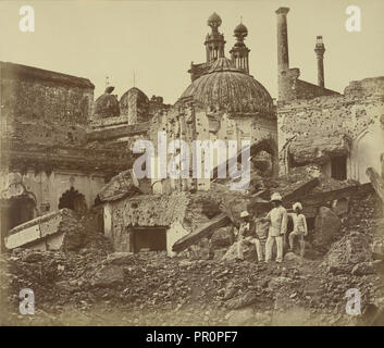 The Mine in the Chattar Manzil, Exploded by the Enemy at the First ...