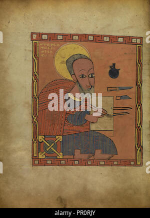 Saint Mark, Ethiopia, about 1480 - 1520, Tempera on parchment, Leaf: 34 ...