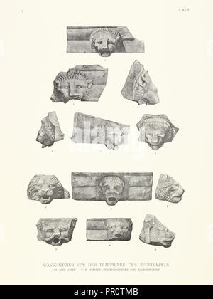 Traufrinne Antiker Tempel