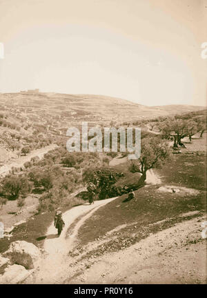 Valleys of Jehoshaphat and Hinnom. Valley of Hinnom Stock Photo - Alamy