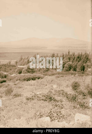 Northern views. Hill of Moreh and the Plain of Esdraelon Stock Photo ...