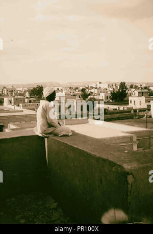 Egyptian views Helwan. General view of Helwan 1900, Egypt. Reimagined ...
