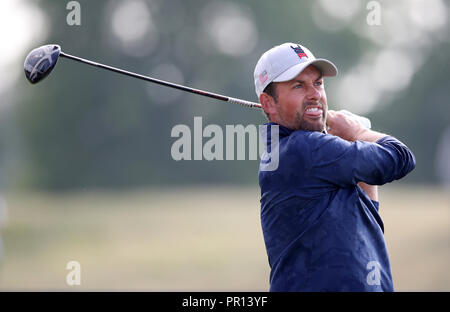 Team USA's Webb Simpson during preview day three of the Ryder Cup at Le ...