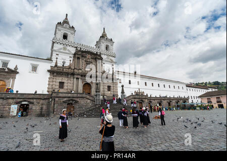 The Monastery of San Francisco, Ecuador's oldest church, founded in ...
