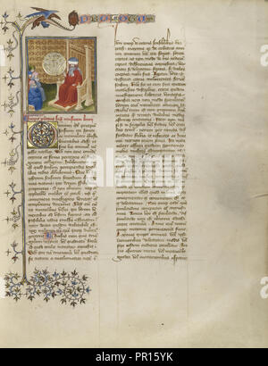 Boethius Discusses Music with a Group of Men; Virgil Master, French ...