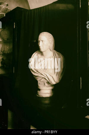 Palestine Government Museum. Statue of a 3rd century Syrian princess ...