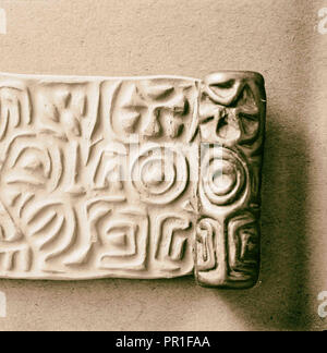 Stone objects 1898, Middle East Stock Photo - Alamy