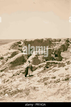 Excavations. Tell Jemmeh (Gerar). Tell Jemmeh of ancient Gerar. Mound ...