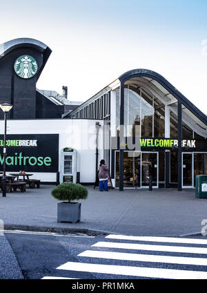 Welcome Break Membury Services near Swindon on the M4 motorway west ...