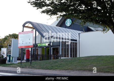 Welcome Break Membury Services near Swindon on the M4 motorway west ...