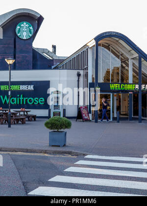 Welcome Break Membury Services near Swindon on the M4 motorway west ...