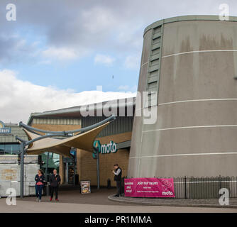 Wetherby Services, A1M motorway, Yorkshire, England, UK Stock Photo - Alamy