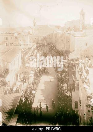 Bethlehem, Christmas Day 1898, West Bank, Israel. Reimagined by Gibon ...