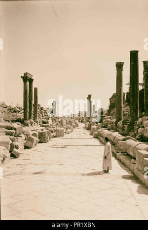 Palmyra. 1898, Syria, Tadmur Stock Photo - Alamy