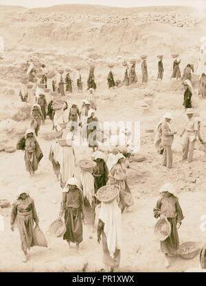 Tel Beit Mirsim. 1925, Israel, Debir (Extinct city). Reimagined by ...