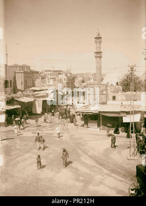 Jaffa (Joppa) and environs. The market place Stock Photo - Alamy