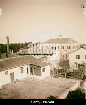 Mikweh. View of buildings from school Stock Photo - Alamy