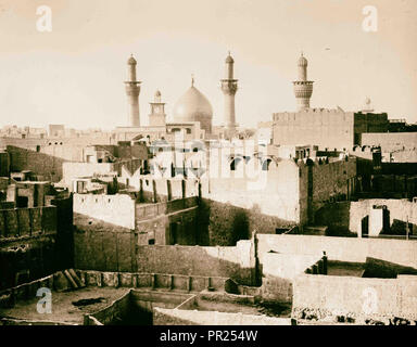 Iraq. Karbala. General view showing mosque. 1932, Iraq, Karbalāʾ ...