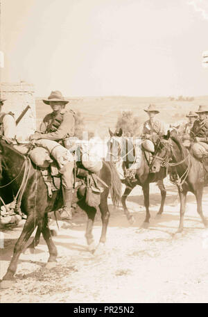 The 6th Australian Light Horse Regiment, part of the Australian ...