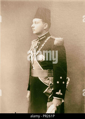 Farouk I of Egypt Stock Photo - Alamy