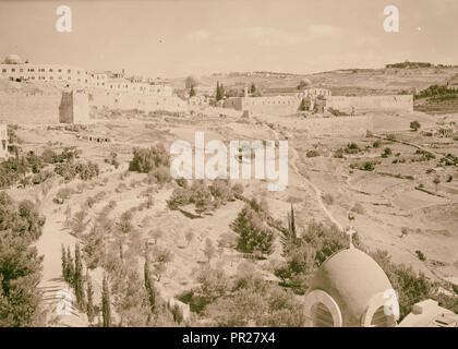 Hill of Ophel. 1934, Jerusalem, Israel Stock Photo - Alamy