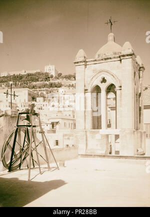 Mensa Christi Church, Nazareth, Israel, Victorian period Stock Photo ...