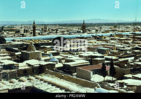 Damascus, Palmyra and Baalbek. Damascus, showing covered part of ...