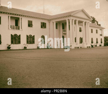 The Government House in Nairobi, Kenya Colony, serves as the ...