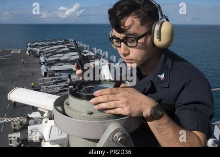 amphibious assault ship, gyrocompass, navy, Sea Trials, U.S. Navy ...