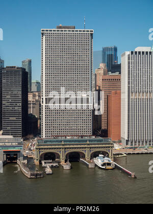 Slip 5 Battery Maritime Building, New York Stock Photo - Alamy