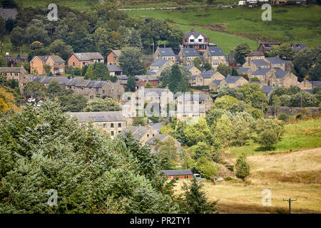 Denshaw village in Saddleworth Stock Photo - Alamy