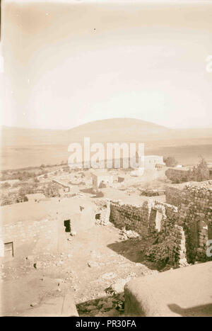 Northern views. Nain and Mt. Tabor. 1898, Middle East, Israel and/or ...