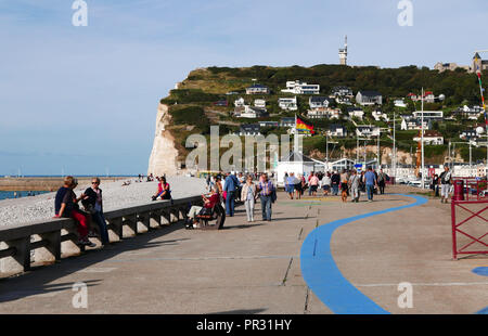 Fecamp pebble beach, Seine-Maritime, Normandy, France, Europe Stock ...