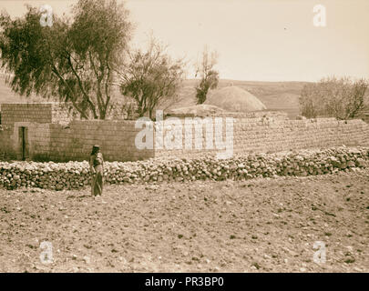Joseph's Tomb. 1934, West Bank, Nablus, Middle East, Middle East Stock ...