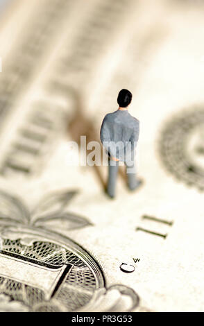 Businessman in finance and banking concept Stock Photo - Alamy