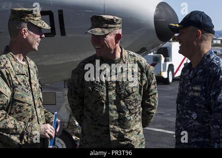 U.S. Marine Lt. Gen. George Smith Jr., the commanding general of I ...