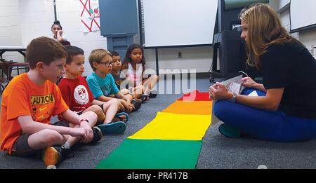 Family Resiliency Trainer Sadie Barnes coaches children on how to deal ...