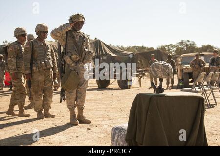 U.S. Soldiers participate in a pre-Air Assault Course at Camp Buehring ...