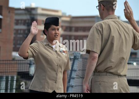 YN1(SW/AW/IW) Jacqueline Gates, from the USS George H.W. Bush (CVN-77 ...