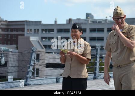 YN1(SW/AW/IW) Jacqueline Gates, from the USS George H.W. Bush (CVN-77 ...