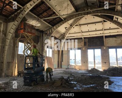 Pershing Barracks, United States Military Academy, West Point Stock ...