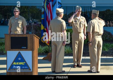 Rear Adm. Shane Gahagan, Naval Air Warfare Center Aircraft Division ...