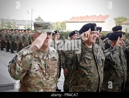 U.S. Army Col. Wilson Rutherford, commander of 1st Armored Brigade ...